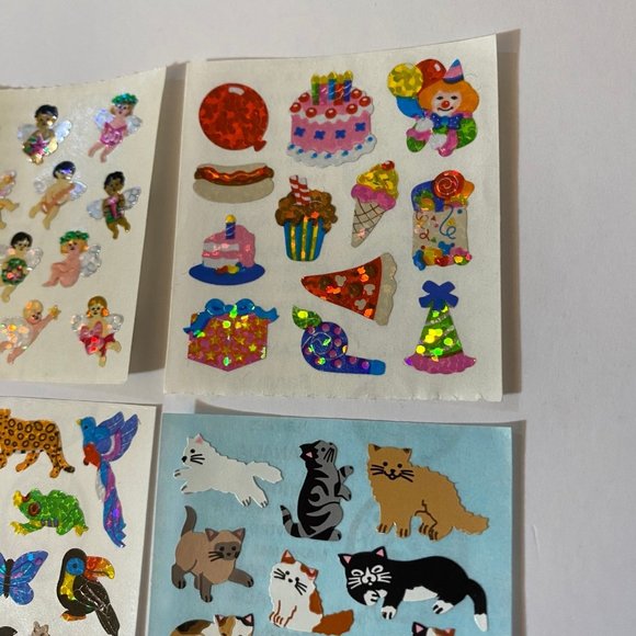 Sandylion | Other | Vintage Sandylion Stickers Bears Cats Birthday ...